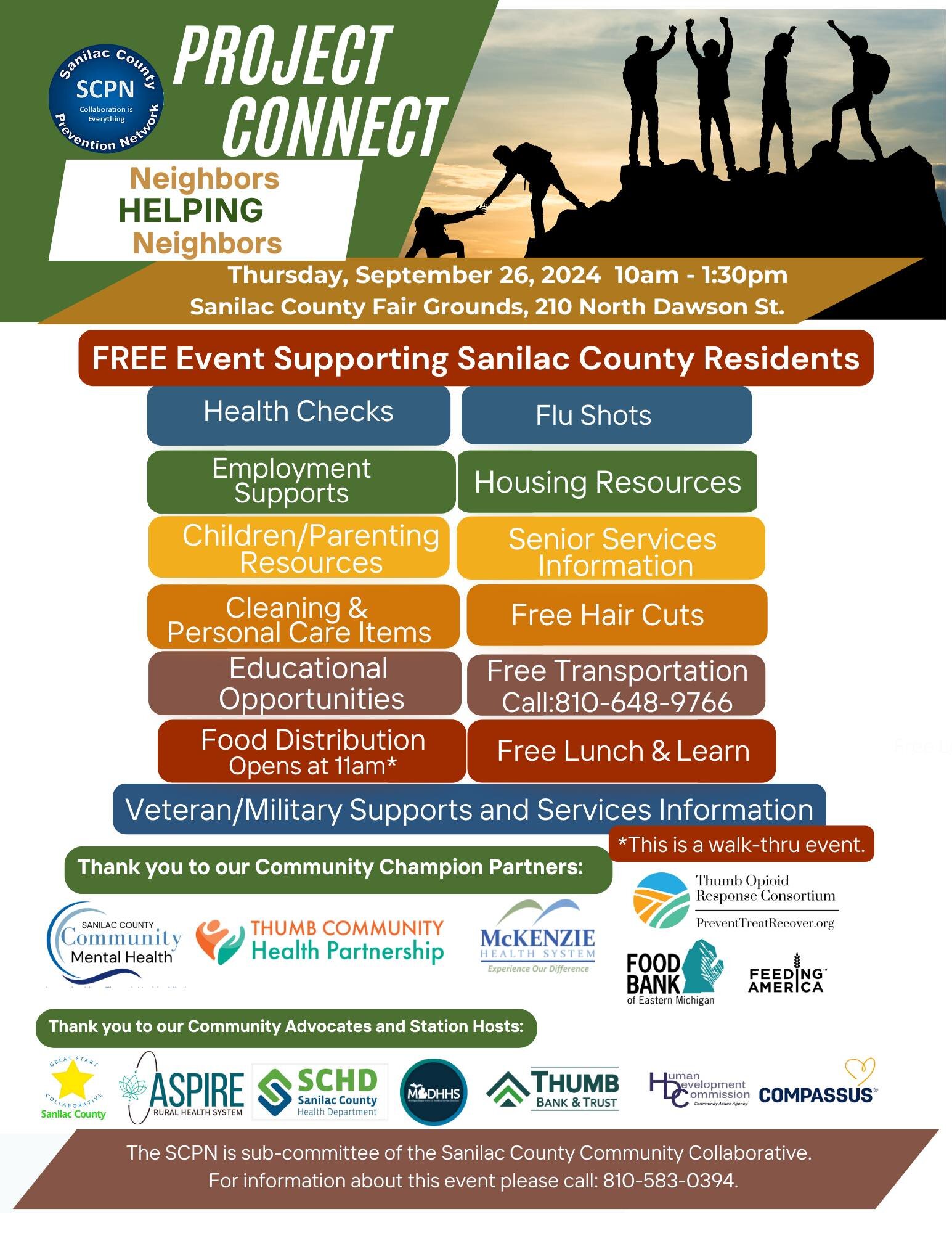 Project Connect brings together Sanilac County residents and resources – Common Ground