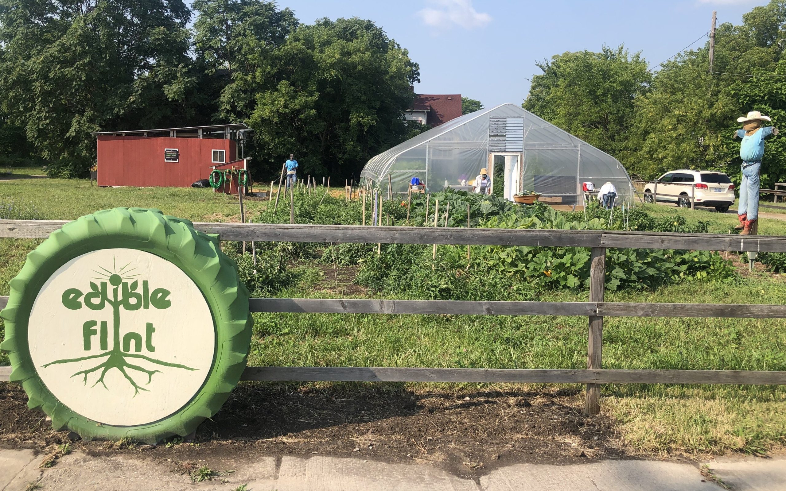 Farm in the heart of a Flint neighborhood providing produce, knowledge ...